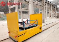 China Customized 0.4t Rail Electrical Transfer Trolley With Protective Frame for sale