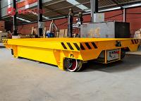 China Heavy Duty 5 Tonne Transfer Carts With Low Voltage Rail Power Supply for sale