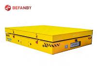 China Easy Operation 30 Tonne Q235 Battery Powered Trackless Transfer Cart For Mold Factory for sale