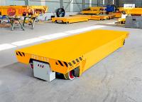 China 15 Tonne Rail Transfer Cart with Cable Reel Power Supply and Remote Control Operation for sale