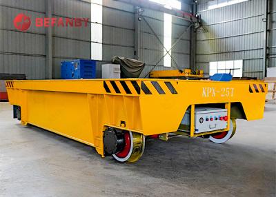 China 25 Tonne Battery Operated Rail Transfer Cart with High-Strength Steel Construction for sale
