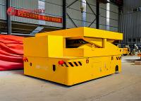 China Steerable Lift Trackless Transfer Trolley With Smart Control for sale