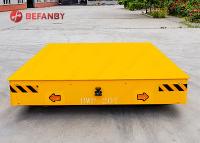 China 20 Ton Capacity Trackless Transfer Cart With PU Wheels for sale