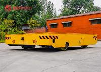 China 20 Ton Capacity Trackless Transfer Cart With PU Wheels for sale