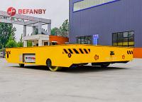 China 20 Ton Capacity Trackless Transfer Cart With PU Wheels for sale