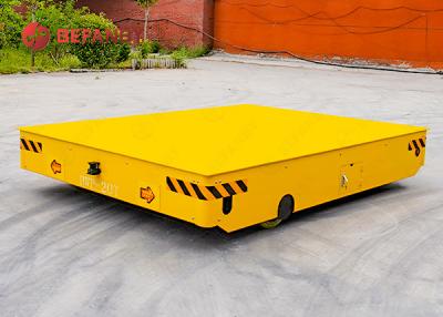 China 20 Ton Capacity Trackless Transfer Cart With PU Wheels for sale