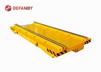 China Capacity 10T Rail Transfer Cart With Chain Convey for sale