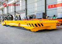 China Capacity 10T Rail Transfer Cart With Chain Convey for sale