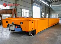 China Cable Reel Rail Transfer Carts With Customized Table Style for sale