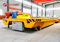 China 10t Capacity Electrical Rail Transfer Vehicle For Machine Factory for sale