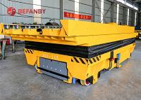 China Capacity 10T Rail RGV Transfer Cart With Lift Device for sale