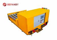China Environmental Rail Transfer Cart With Roller Conveyor for sale