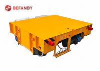 China Customized Electrical Rail Transfer Carts With Cast Steel Wheel for sale