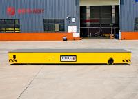 China 6 Ton Steerable Trackless Transfer Cart For Material Handling for sale