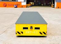 China 6 Ton Steerable Trackless Transfer Cart For Material Handling for sale