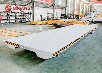 China 10T Extended Table Moible Reel Rail Transfer Carts for sale