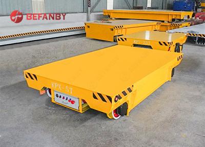 China Professional 5 Ton Electrical Transfer Carts On Rail for sale