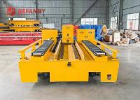 China Transfer Cart Roller Conveyor System For Tabletop Design for sale