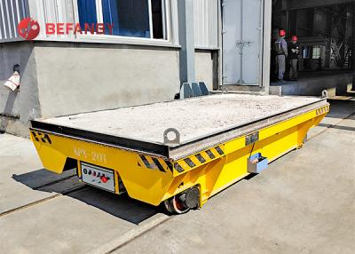 China 20T Rail Transfer Carts With Telecontrol Operate for sale