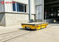 China Long Distance Electrical Rail Transfer Cart Variable Speed Q235 Material for sale