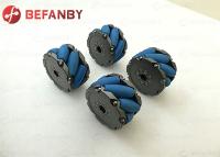 China PU Industrial Mecanum Wheels 203mm 300kg - 600kg Load for sale