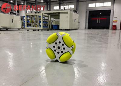 China Omnidirectional Industrial 100 Mm Mecanum Wheels For AGV for sale