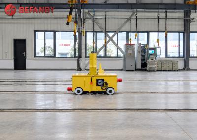 China Steel Rolls Warehouse 20m/Min 1T On Rail Transfer Cart for sale