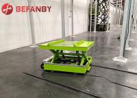 China Four Wheels Electric Transfer Cart For Light Industry 1 - 300T Load Capacity for sale