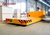 China Customized Table Size Electrical Rail Transport Cart With Remote Control for sale