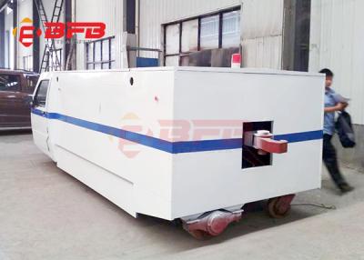 China Material Handling Railway 1000T Motorized Platform Cart for sale