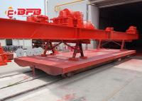 China Steel Sand Blasting Motorized Transfer Trolley Workshop Frame Type for sale