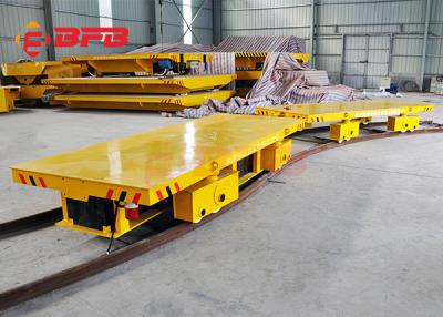 China 20t Capacity  Large Bearing Steel Industry Warehouse Work Battery Transfer Cart For Material Handling for sale