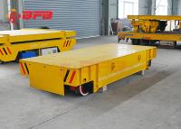 China Unlimited Distance Steel Rail Transfer Cart , Research Battery Powered Heavy Duty Cart for sale