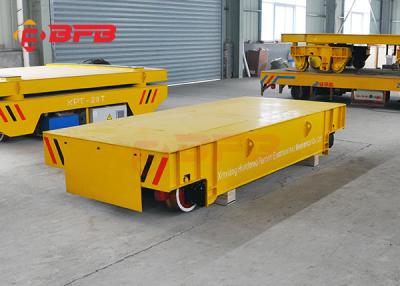 China Unlimited Distance Steel Rail Transfer Cart , Research Battery Powered Heavy Duty Cart for sale
