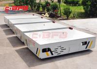 China Towed Conducting Rail Transfer Cart On Rails CE Certificated Long Running Distance for sale