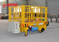 China Steel Welding Frame Rail Transfer Cart Not Deformation Long Service Life for sale