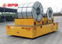 China Customized Cart Frame Automated Guided Steerable Transfer Car For Steel Coil for sale