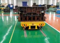 China Steel Loading Rail Transfer Cart For Industry Field Large Load Capacity for sale