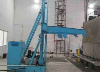 China Plant / Workshop Rail Transfer Cart , Electric Warehouse Cart With Lifting Arm for sale