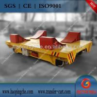 China Cable Reel Industrial Transfer Car , KPJ - 16T Motorised Coil Transportation Car for sale