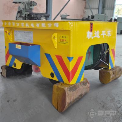 China Shipyard Motorized Transfer Trolley Equipment Colored 1 - 300T Load Capacity for sale