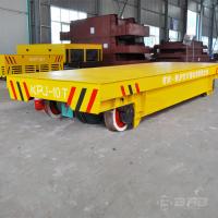 China Material Handling Motorized Transfer Trolley Remote Control ISO9001 Approval for sale