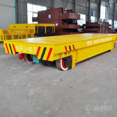 China Material Handling Motorized Transfer Trolley Remote Control ISO9001 Approval for sale