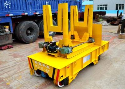 China Turning Rail Ladle Transfer Cart With LED Display Automatic Control Custom Size for sale