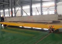 China Metallurgy industry apply steel sheet handling low voltage rail electric flat car for sale