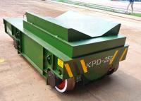 China 25t Electric remote control steel coils handling crane tracks trailer for sale