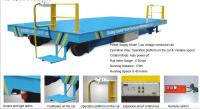 China Heat Proof Rail Transfer Cart Arc Shaped Trajectory Motorized Turning Transfer Carriage for sale