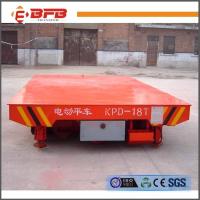 China Injection Mould Rail Transfer Cart Large Load Capacity Electric 12 Months Warranty for sale