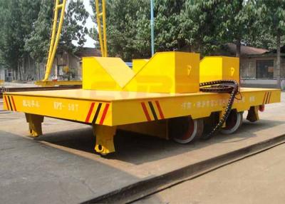 China 50t large capacity rail transfer carriage for assembly line for sale