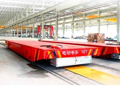 China AC Motor Control Busbar Powered Transfer Cart Large Load Sliding Wire Vehicle for sale